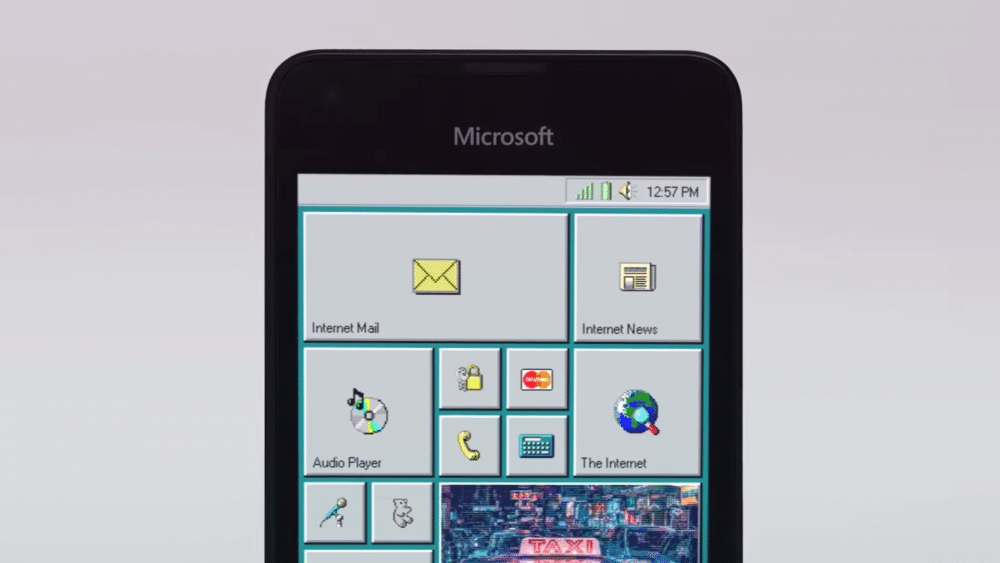 Takto by vyzeral Windows 95, ak by ho Microsoft priniesol do smartfónov