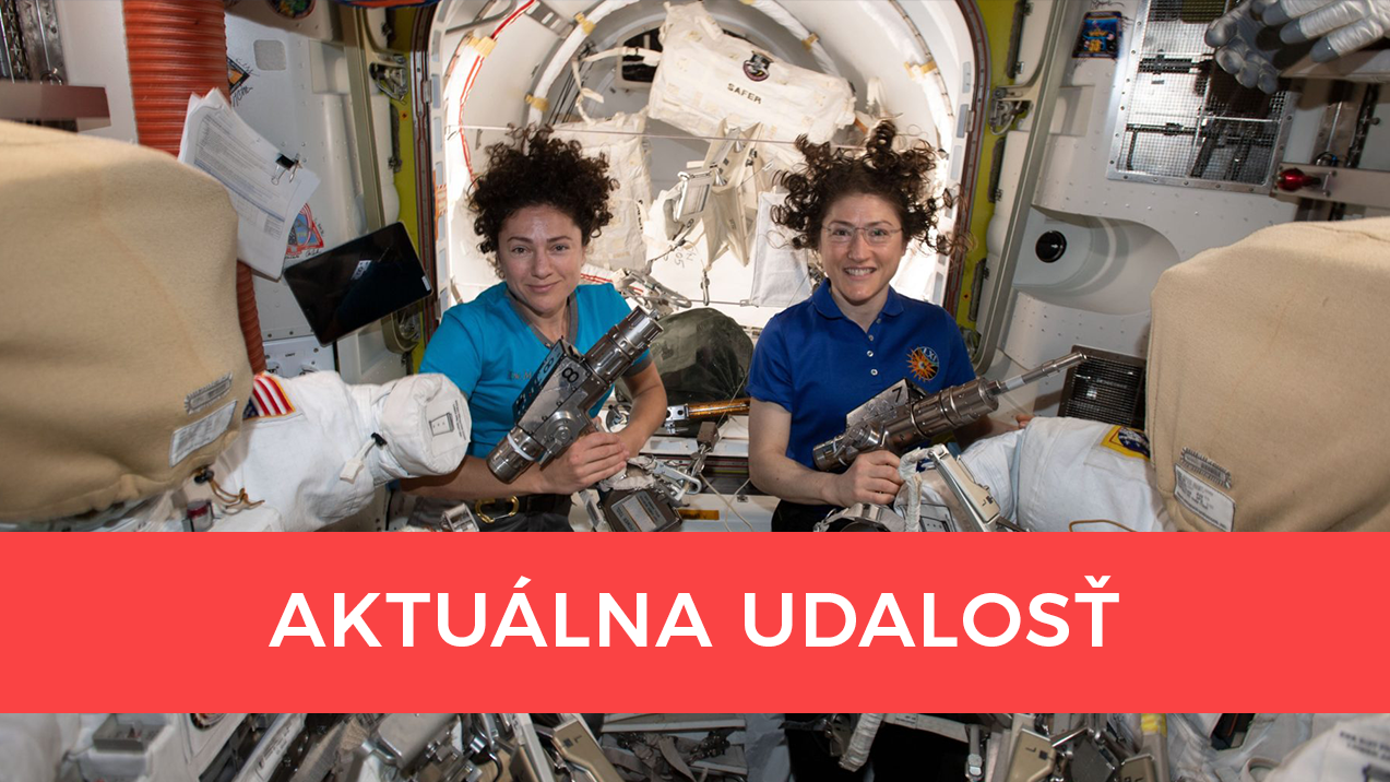 Historický moment ľudstva: Do vesmíru po prvý raz vystúpil čisto ženský tím