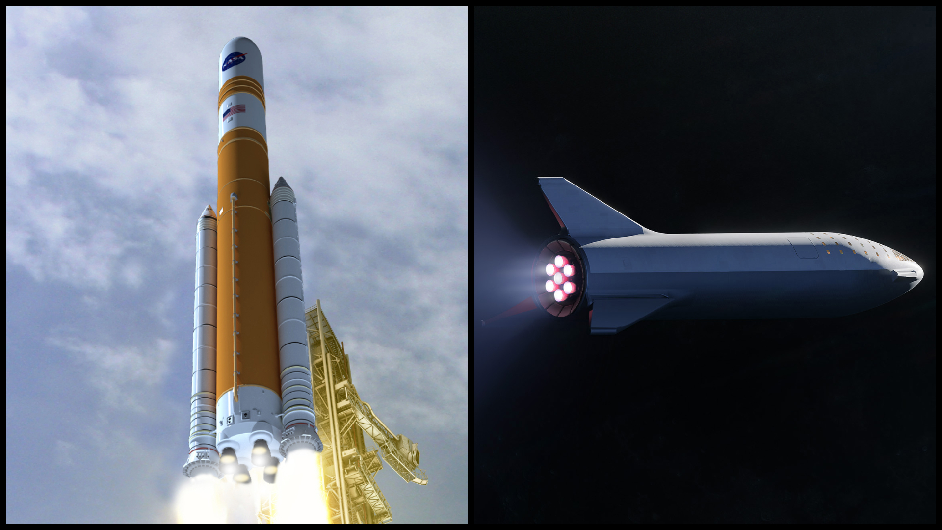 Porazí Elon Musk NASA? Dve najväčšie rakety ľudstva poletia rovnaký mesiac