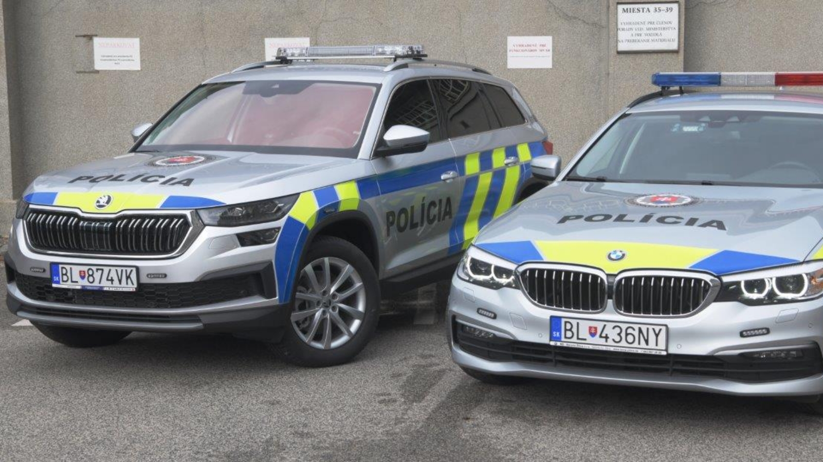 Toto sú nové autá slovenskej polície, pribudnú aj nabíjačky
