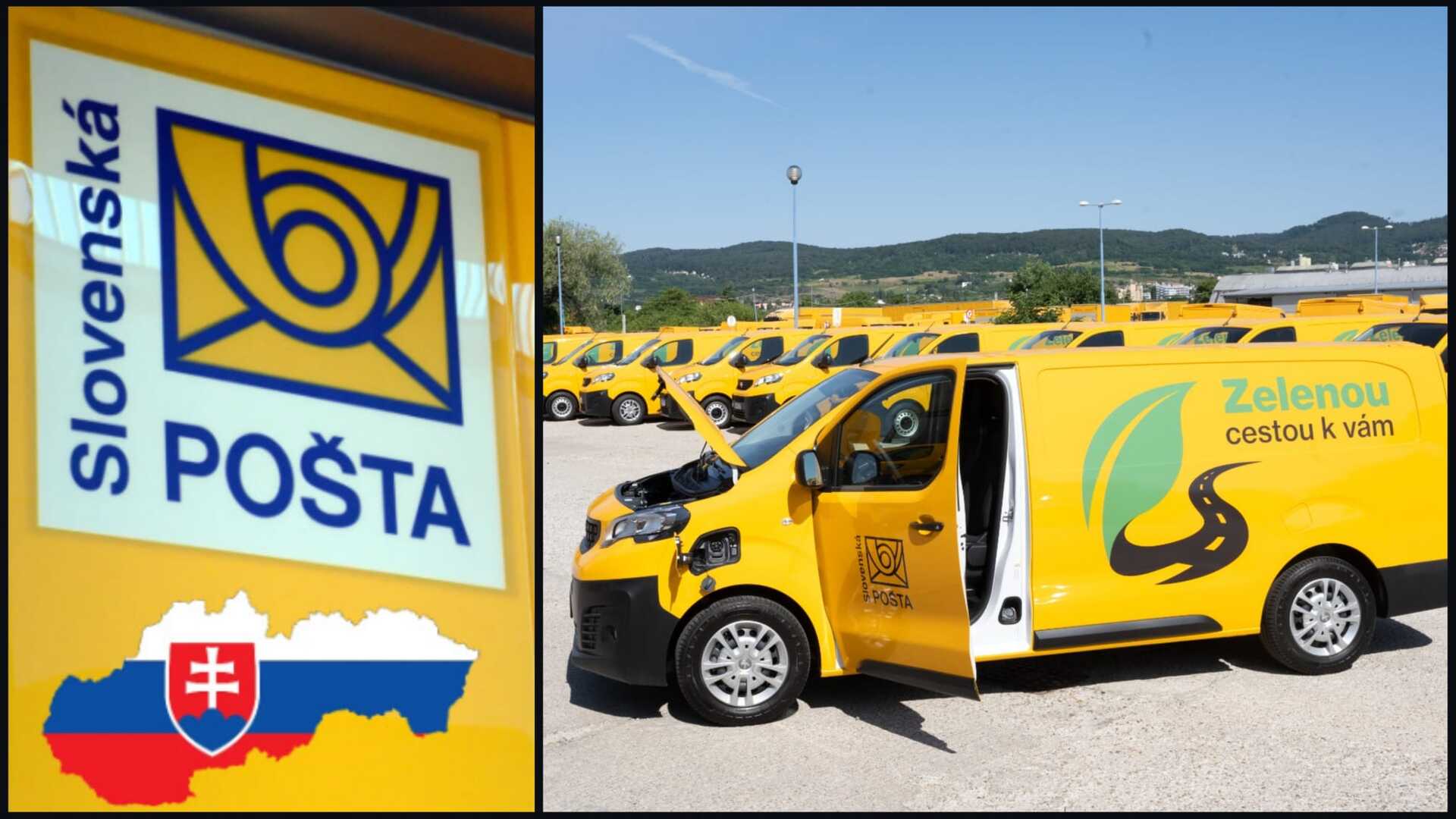 Slovenská pošta uviedla do prevádzky desiatky elektromobilov