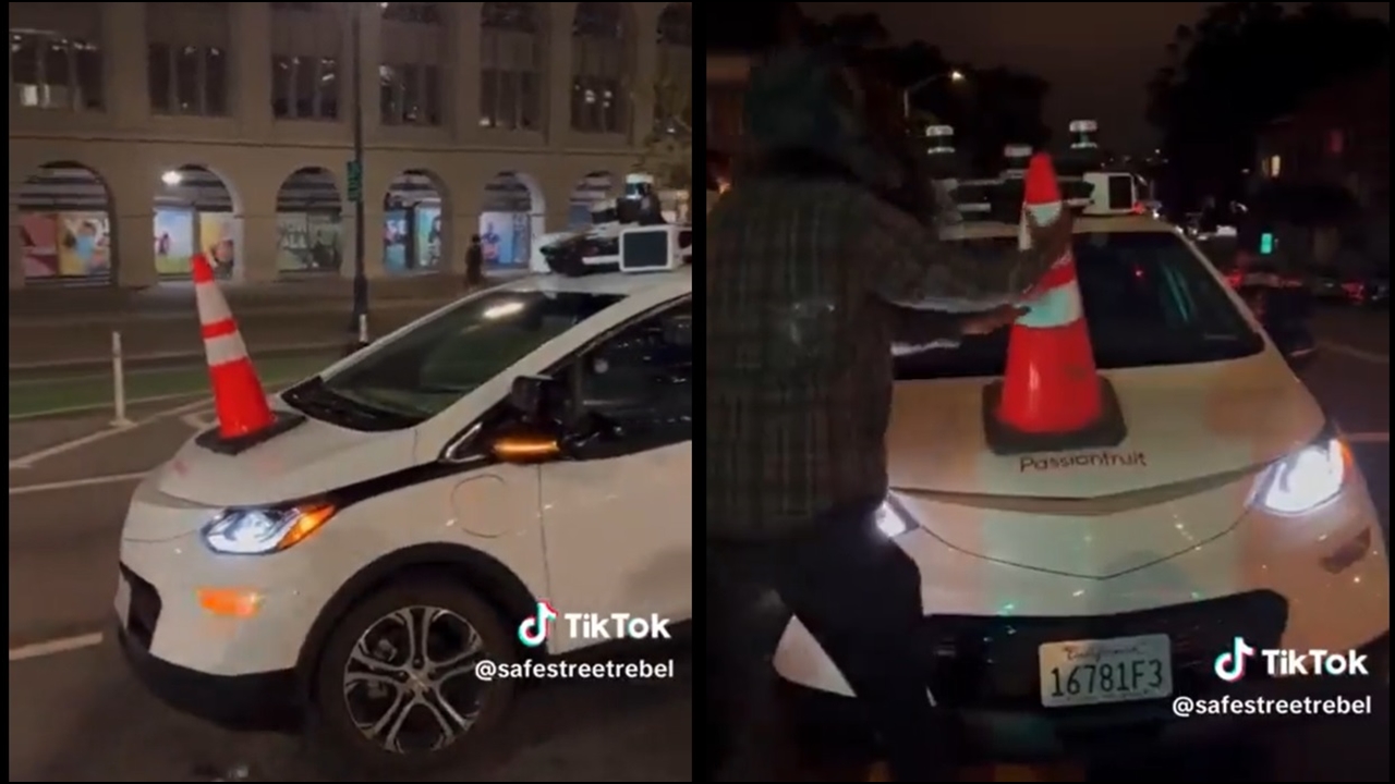 VIDEO: Aktivisti bizarným spôsobom vypínajú autonómne autá