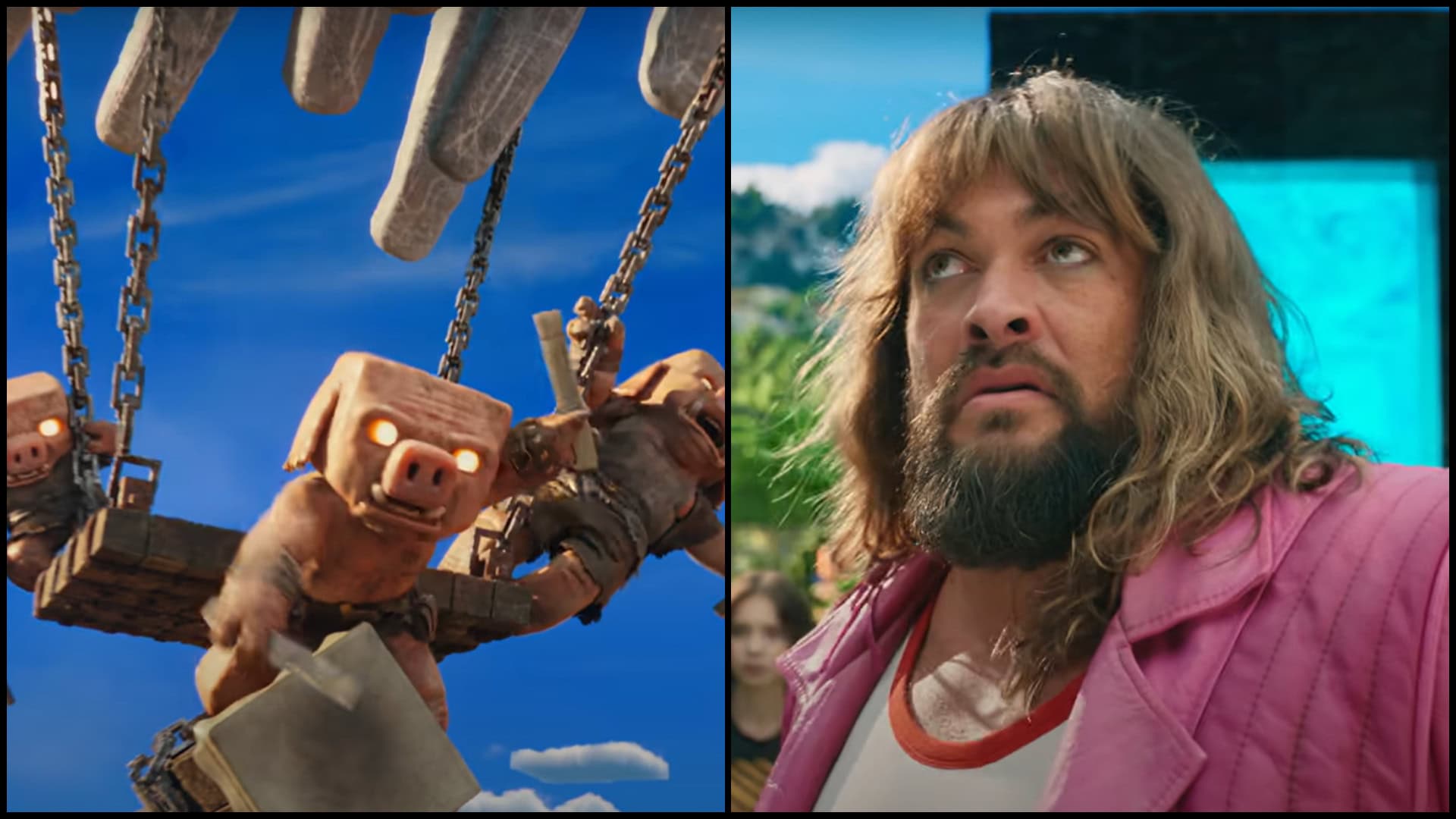 Film Minecraft dostal prvý trailer. Je v ňom Jason Momoa a bláznivá akcia